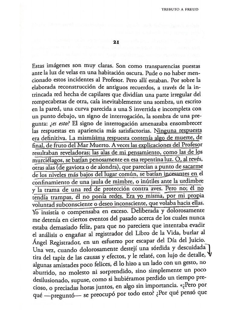 Tributo A Freud, HD | PDF