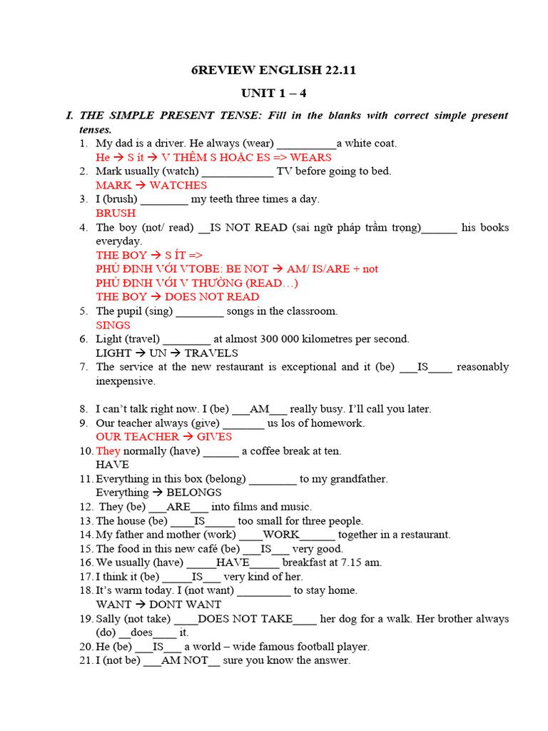 Review English | PDF