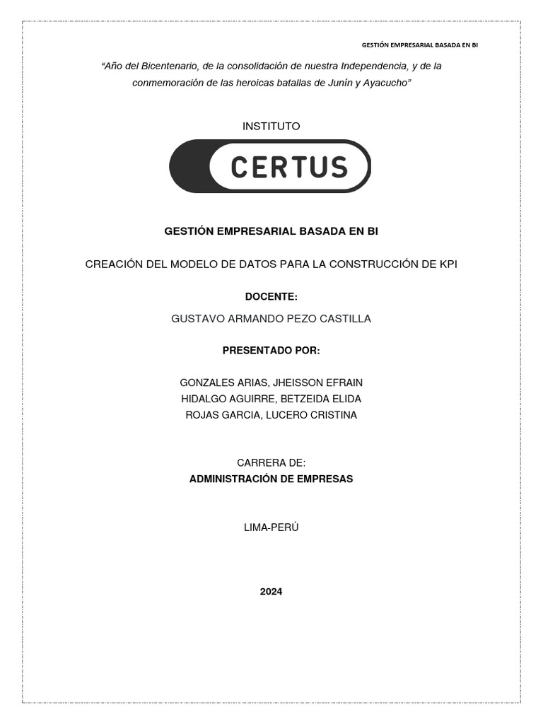 Grupo _Evidencia2_Gest. Emp. BI | Descargar gratis PDF | Servidor SQL de Microsoft | Bases de datos