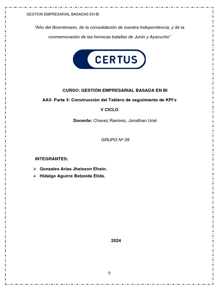 Grupo 9 - Evidencia3 - Gest. Emp. BI | PDF | Business | Diseño