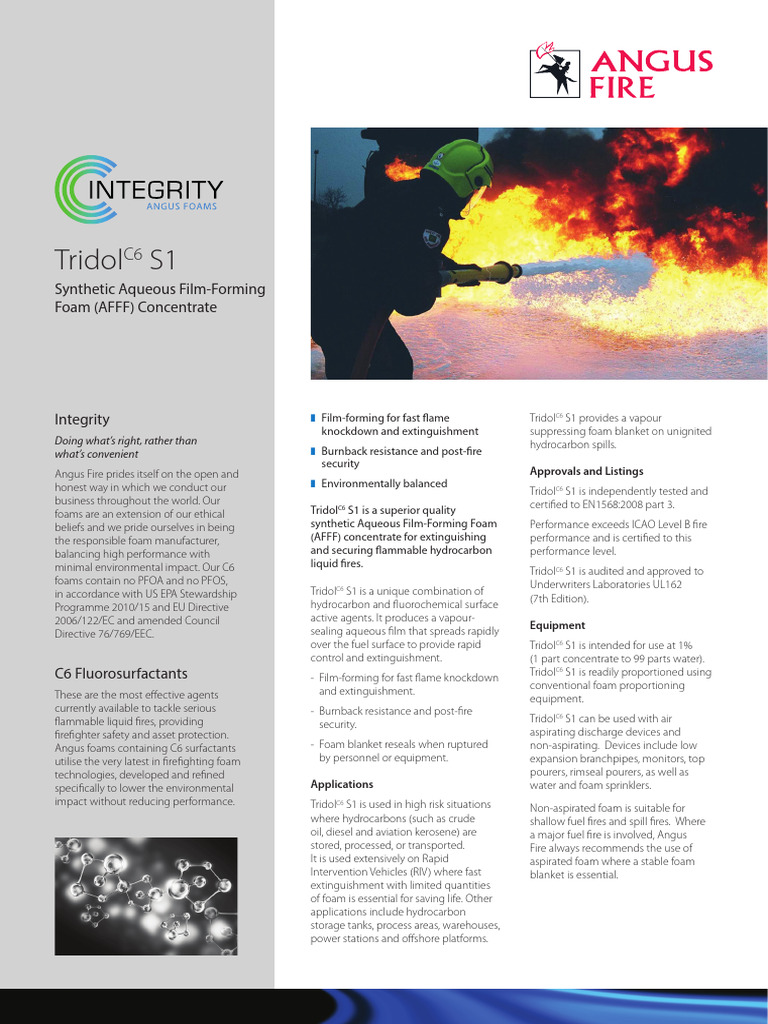 0089 Espuma Angus Afff Tridol S PDF | PDF