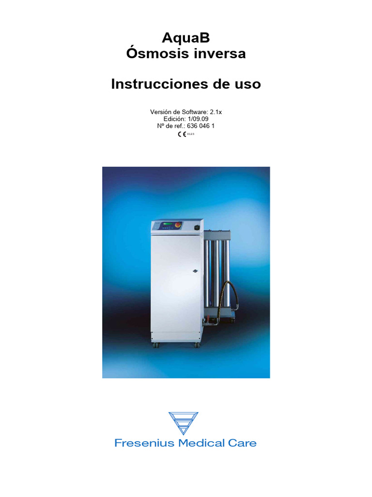 AquaB OP 01 09 09 SW 02 1x ES | PDF | Conector eléctrico | Agua