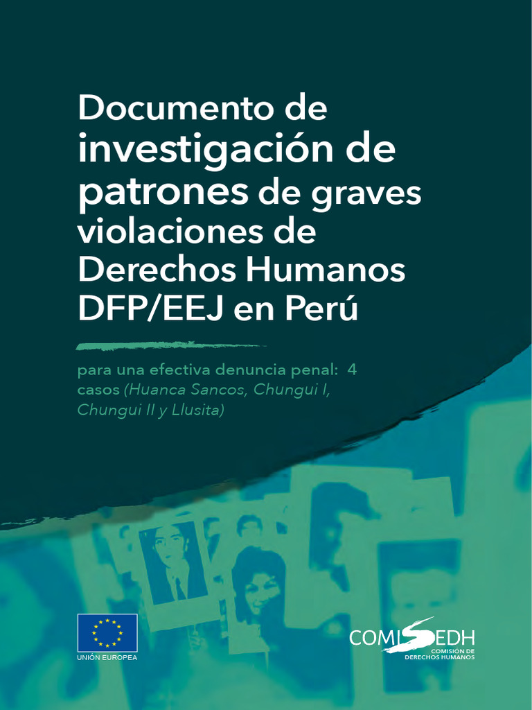Documento de Investigación de Patrones - Comisedh | PDF | Violación | Derechos humanos