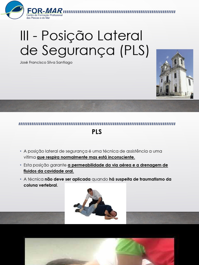 III - Posição Lateral de Segurança (PLS | PDF