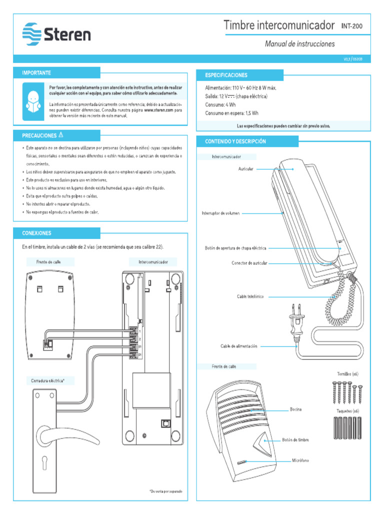 INT 200 V0.3 Instr | PDF