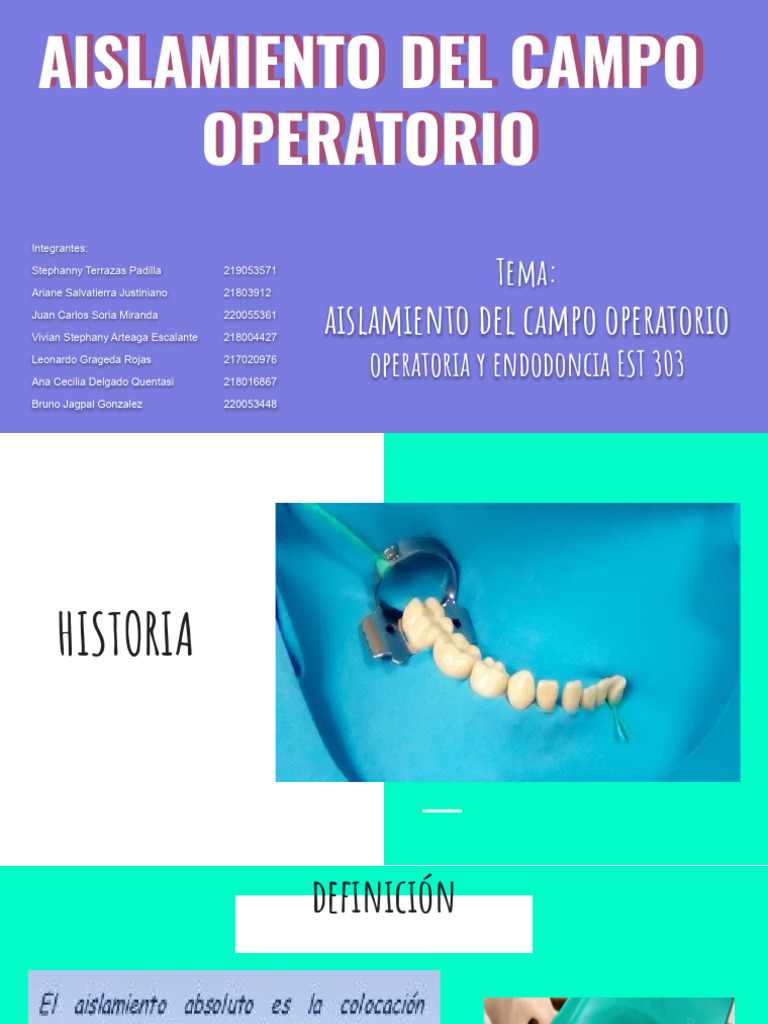Aislamiento Del Campo Operatorio EST 303 | PDF | Ciencias de la Salud | Especialidades Medicas