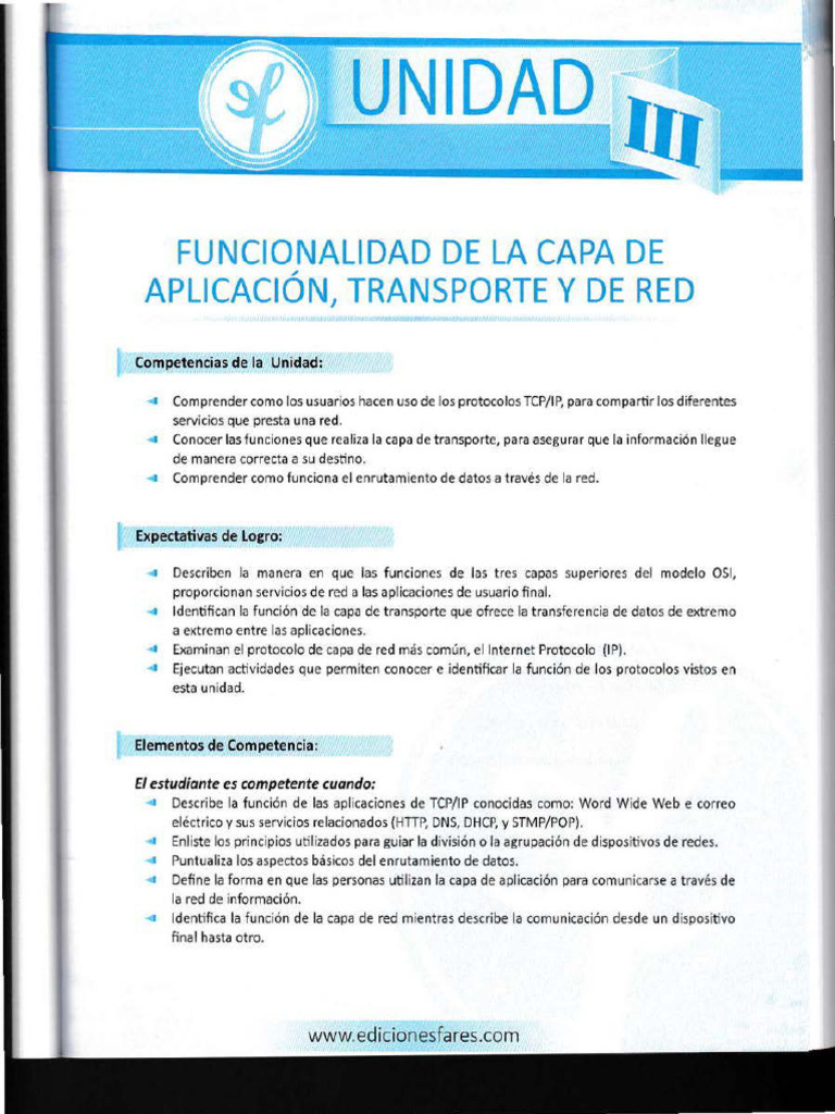 Libro m12 Redes Informaticas I Compress2 | PDF | Red de computadoras | Modelo osi