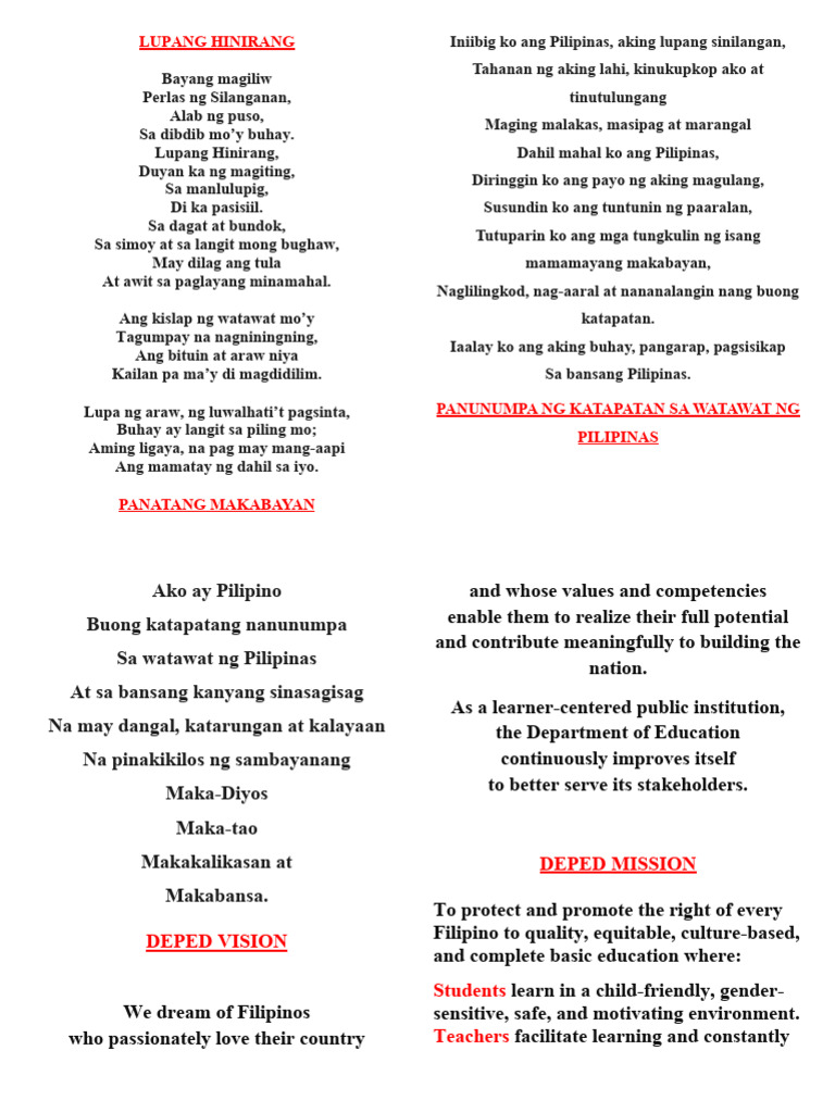 Morning Assembly | PDF