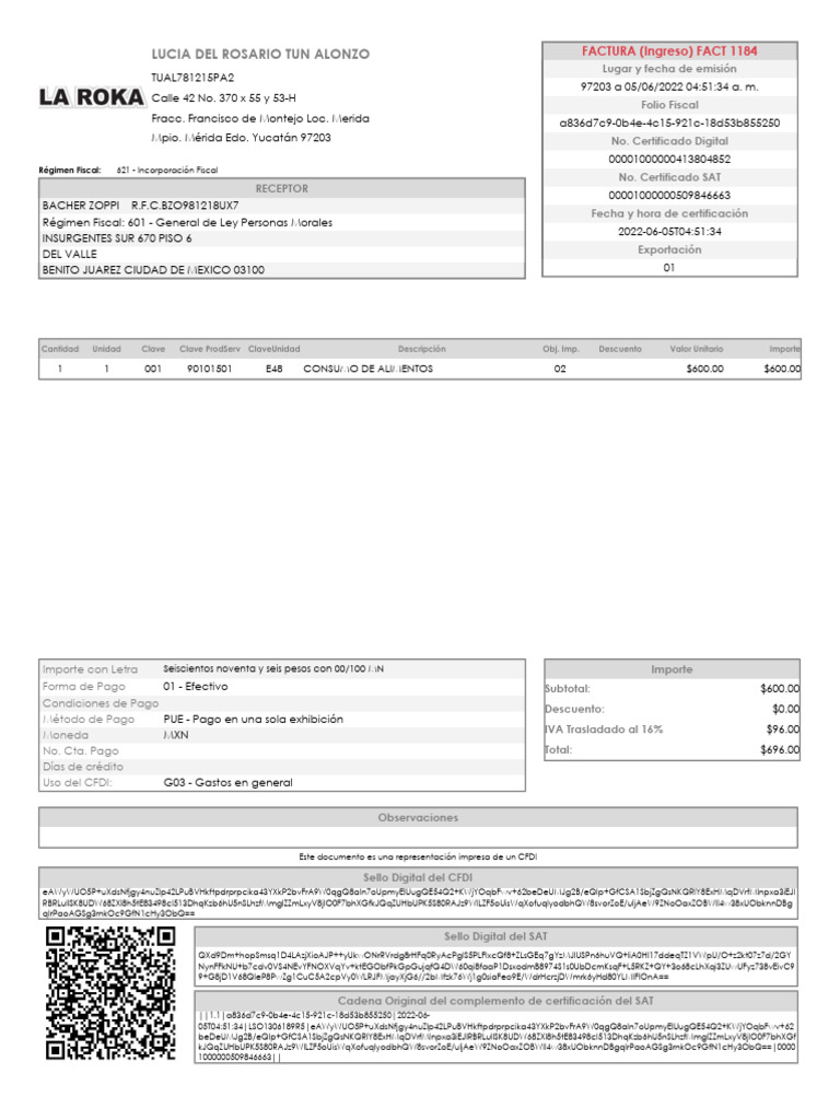 La Roka Fact1184 | PDF