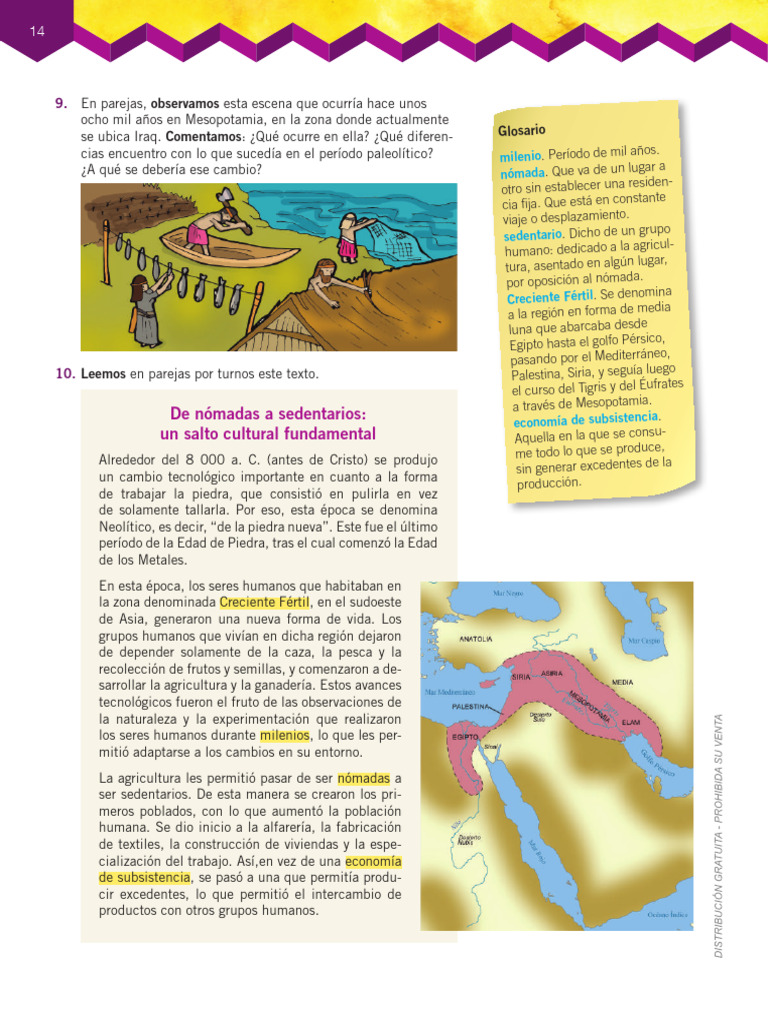 Libro 8vo Lengua y Literatura-15-28 | PDF | Cuneiforme | Escritura