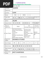 School Details Change Format - Form A01 | PDF | Computing
