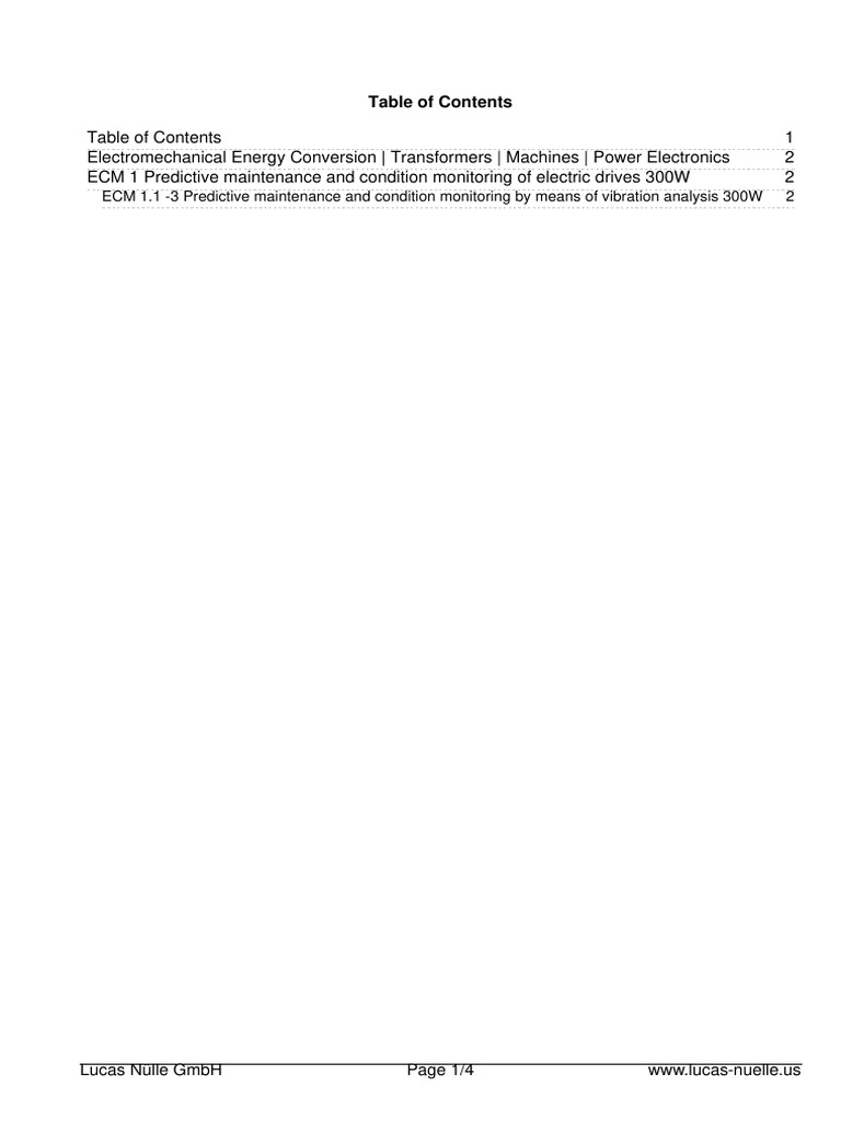 E ECM 1 Predictive Maintenance and Condition Monitoring of Electric ...
