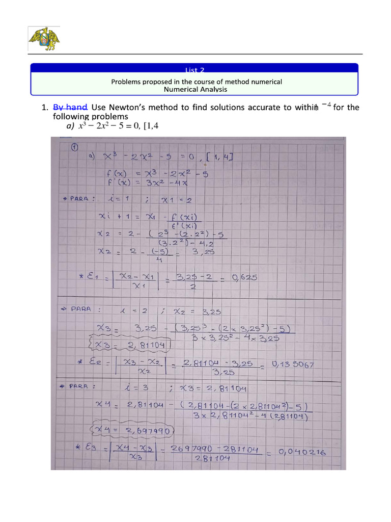 Tarea 2 | PDF | Elementary Mathematics | Computational Science