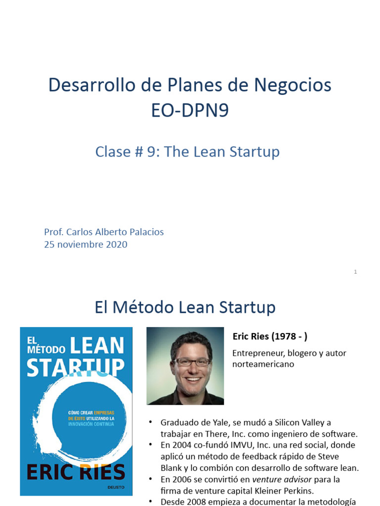 The Lean Startup | PDF | Lean Startup | Empresa de inicio