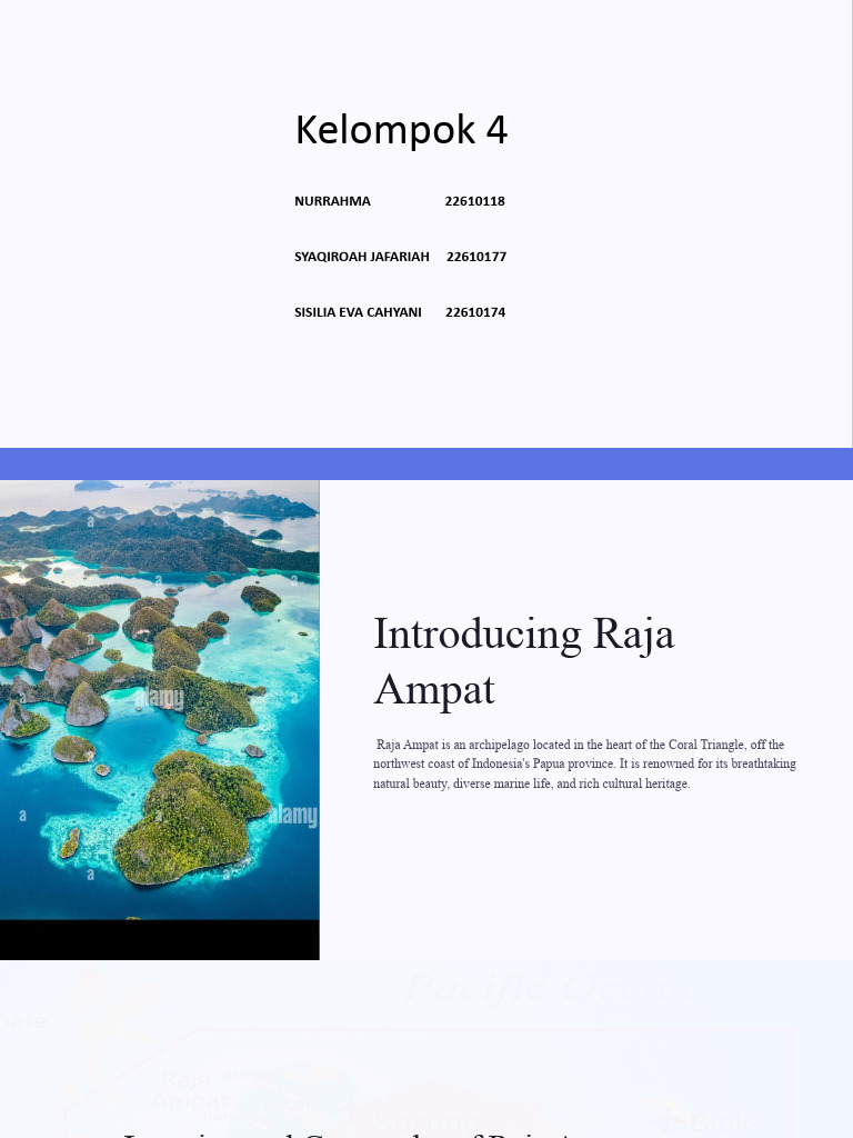 Introducing Raja Ampat | PDF | Sustainability | Biodiversity
