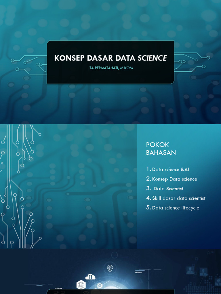 Konsep Dasar DS Pengantar Data Science 20231030 064510 | PDF | Bisnis