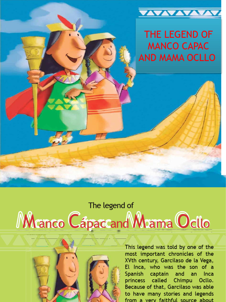 La Leyenda de Manco Cápac y Mama Ocllo - Compressed | PDF | Inca Empire