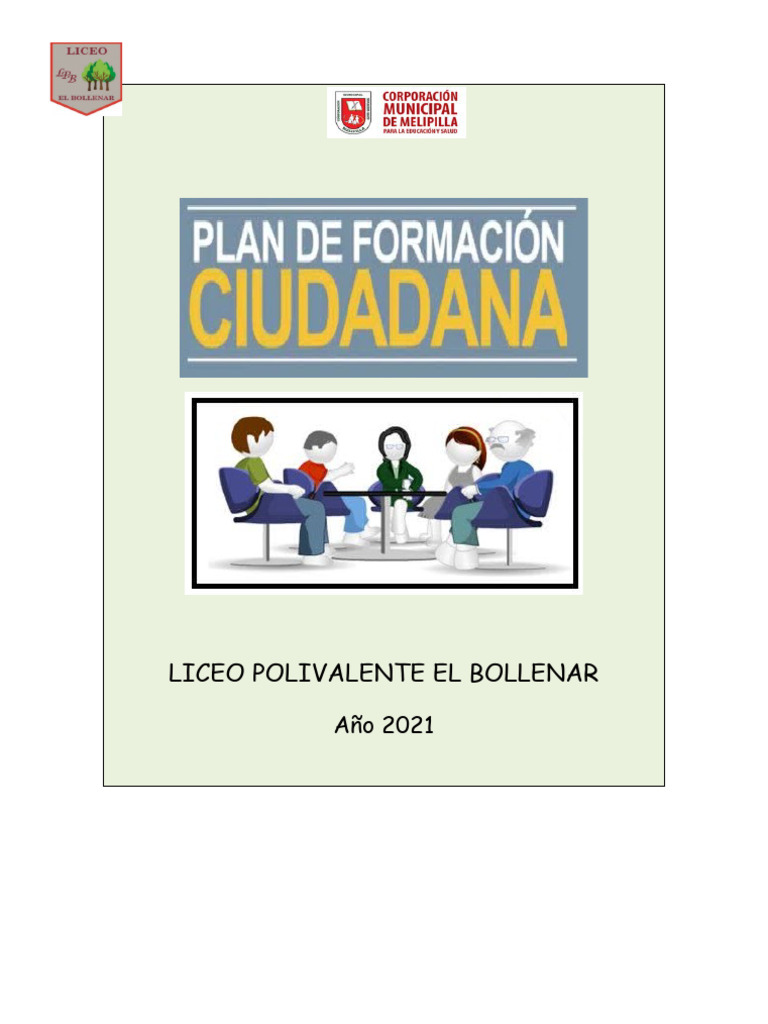 Plan de Formacion Ciudadana Bollenar | PDF | Democracia | Ideologías políticas