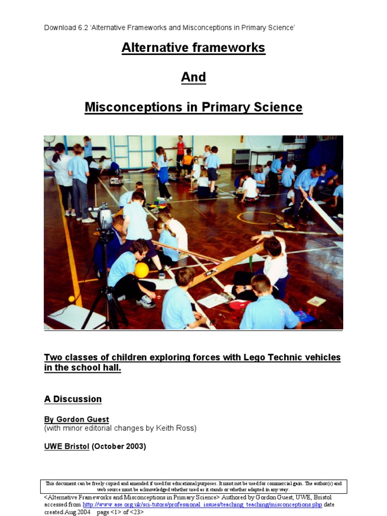 Alternative Frameworks | PDF | Science | Force