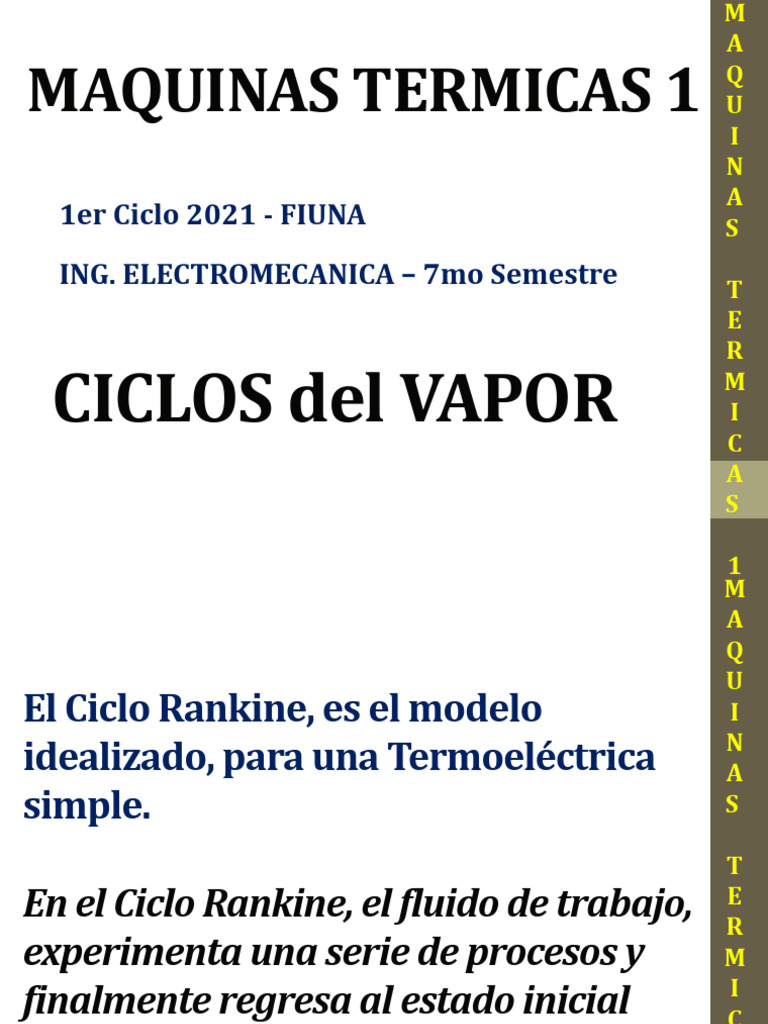 3 Ciclos Del Vapor 2021 V2 FINAL | PDF | Vapor | Atmósfera
