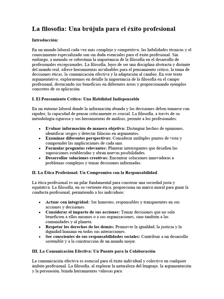 La filosofía - general | Descargar gratis PDF | Pensamiento ...