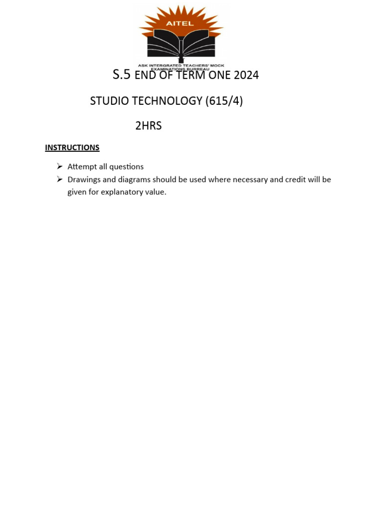 Aitel Eot 1 2024 | PDF