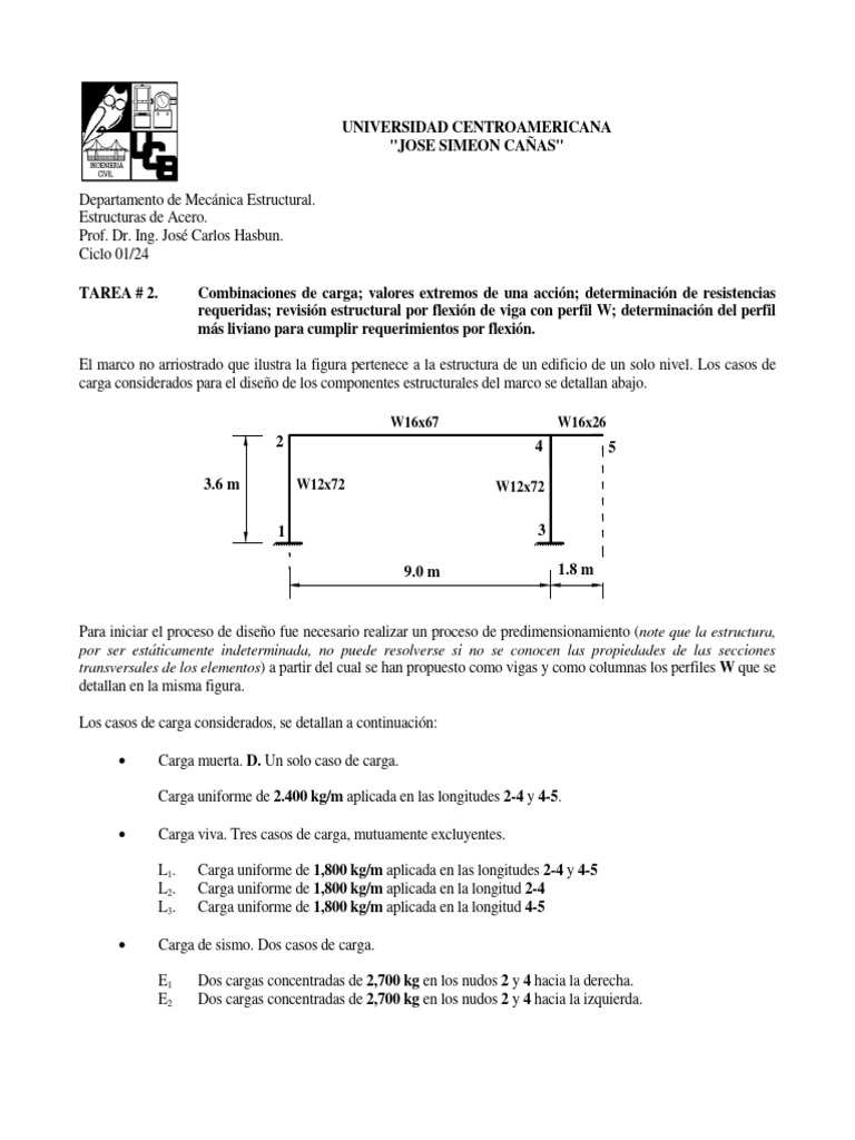 W16x67 W16x26 | PDF | Viga (Estructura) | Doblar