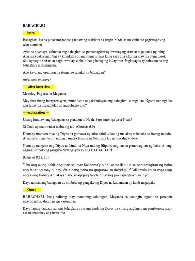 BAHAGHARI | PDF
