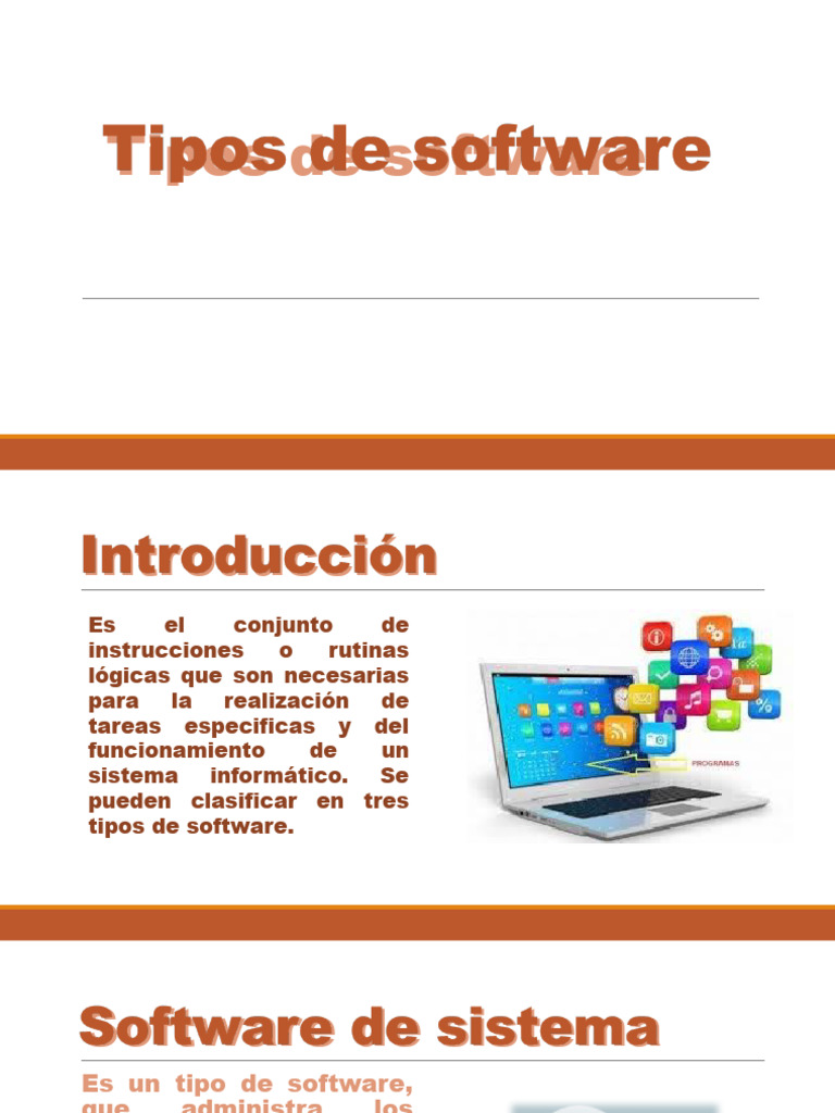 Tipos de Software | PDF