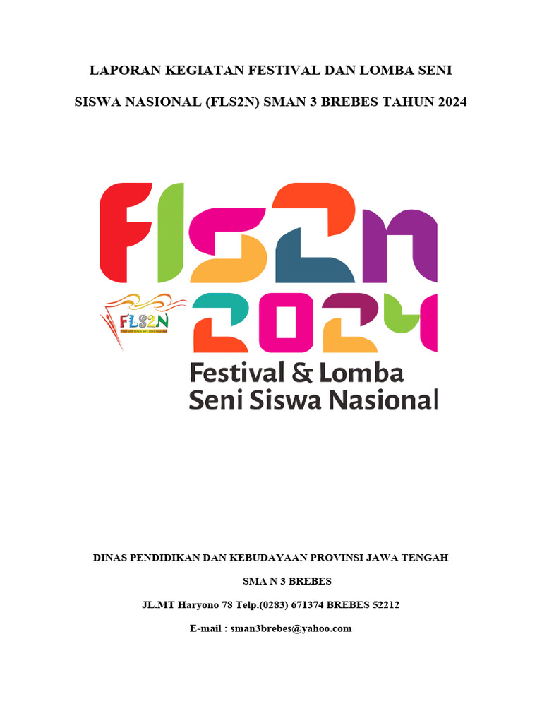 Proposal Logo FLS2N 2025 Brebes | PDF