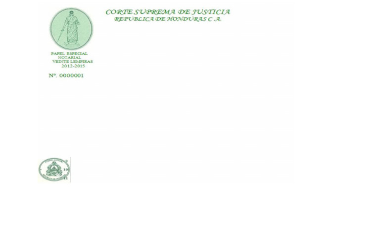 papel notarial | PDF