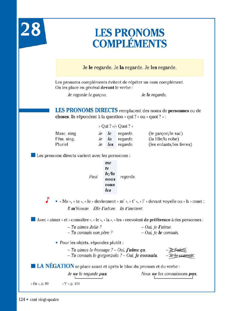 Exercices COD Et COI 1 | PDF
