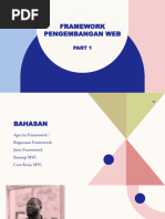 Pengertian dan Jenis-Jenis Framework | PDF