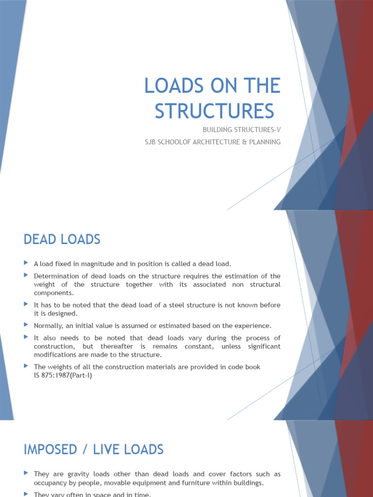 Sheet 4 - Loads On The Structure | PDF | Structural Load | Continuum ...