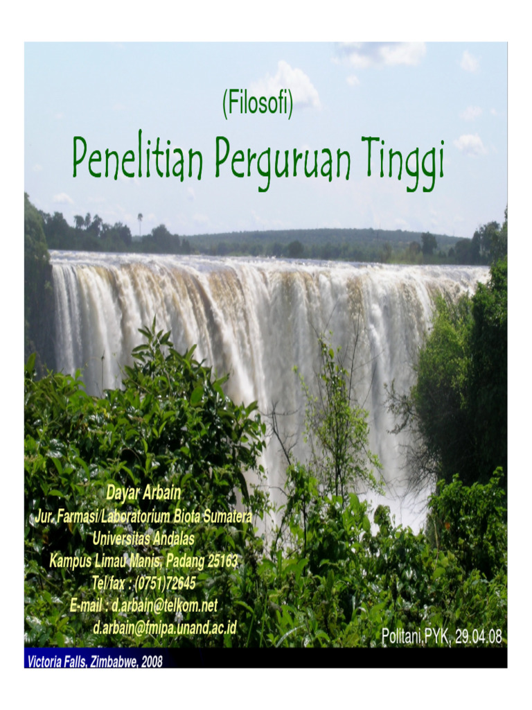 Filosofi Penelitian PT - 1 (Compatibility Mode) | PDF | Seni