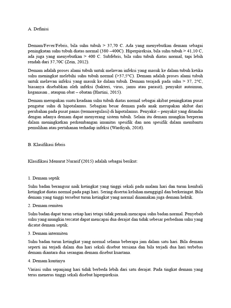 Lp-Askep-Febris-Anak 2 | PDF