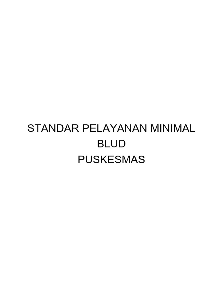 Format SPM Blud PKM | PDF