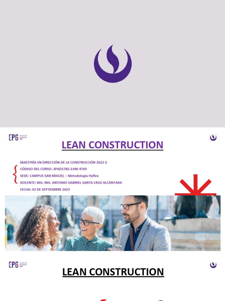 Clase 3 Lean Construction - San Miguel Hyflex 02.09.23 | PDF | Lean ...