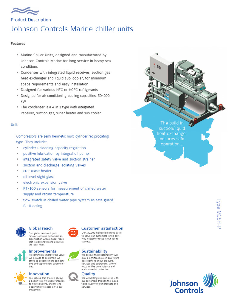 Johnson - York - Marine - Chiller - Units | PDF | Electromechanical ...