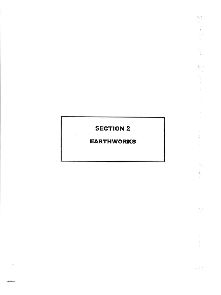 Section 2 - Earthworks - 2013 | PDF