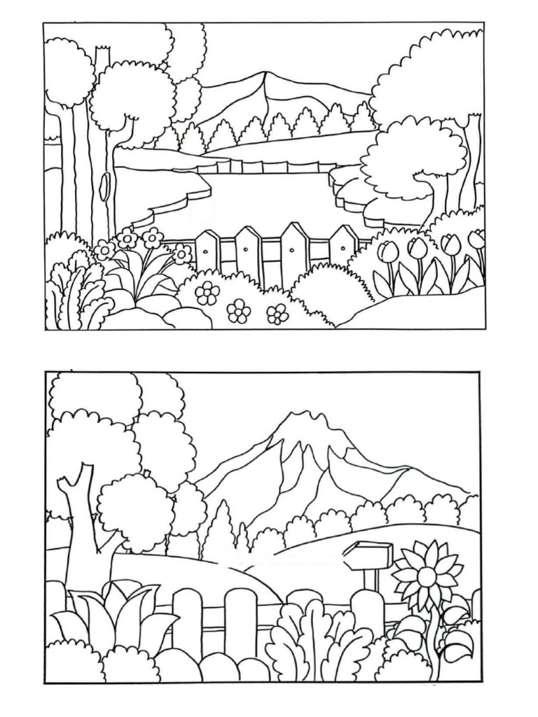 Template Mewarnai Bagus | PDF