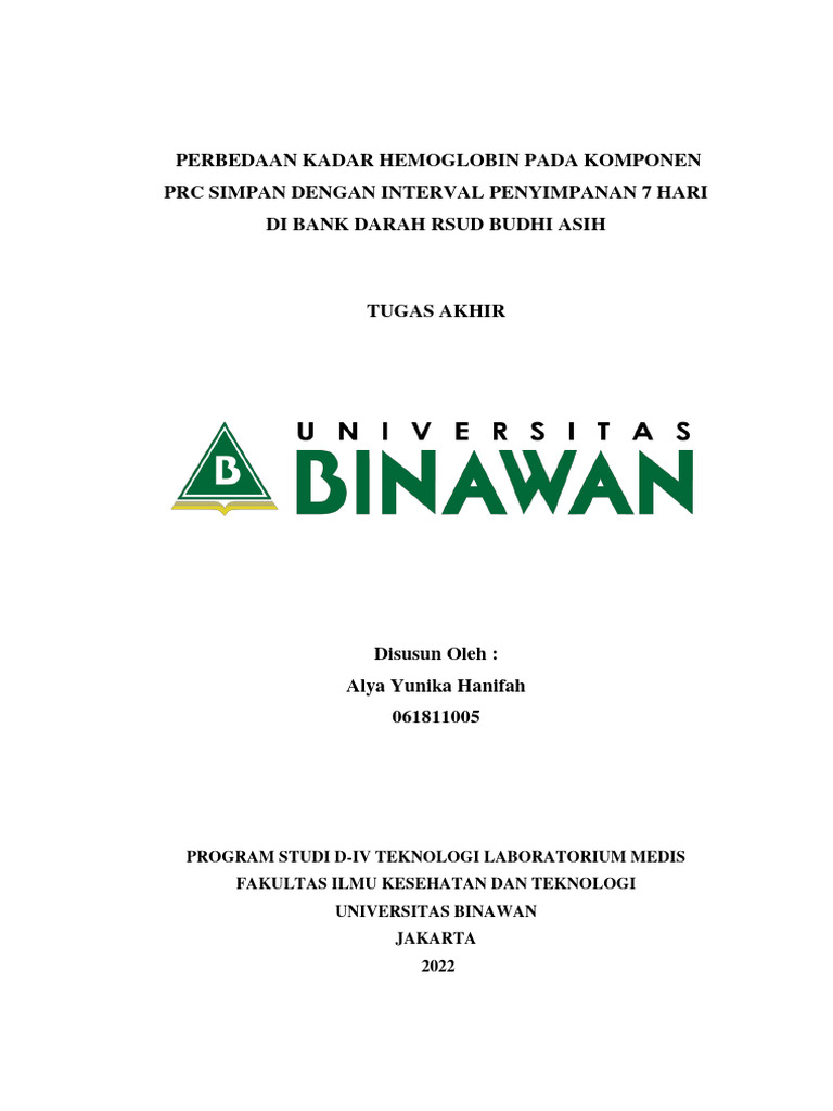 TLM 2022 Alya Yunika Hanifah | PDF