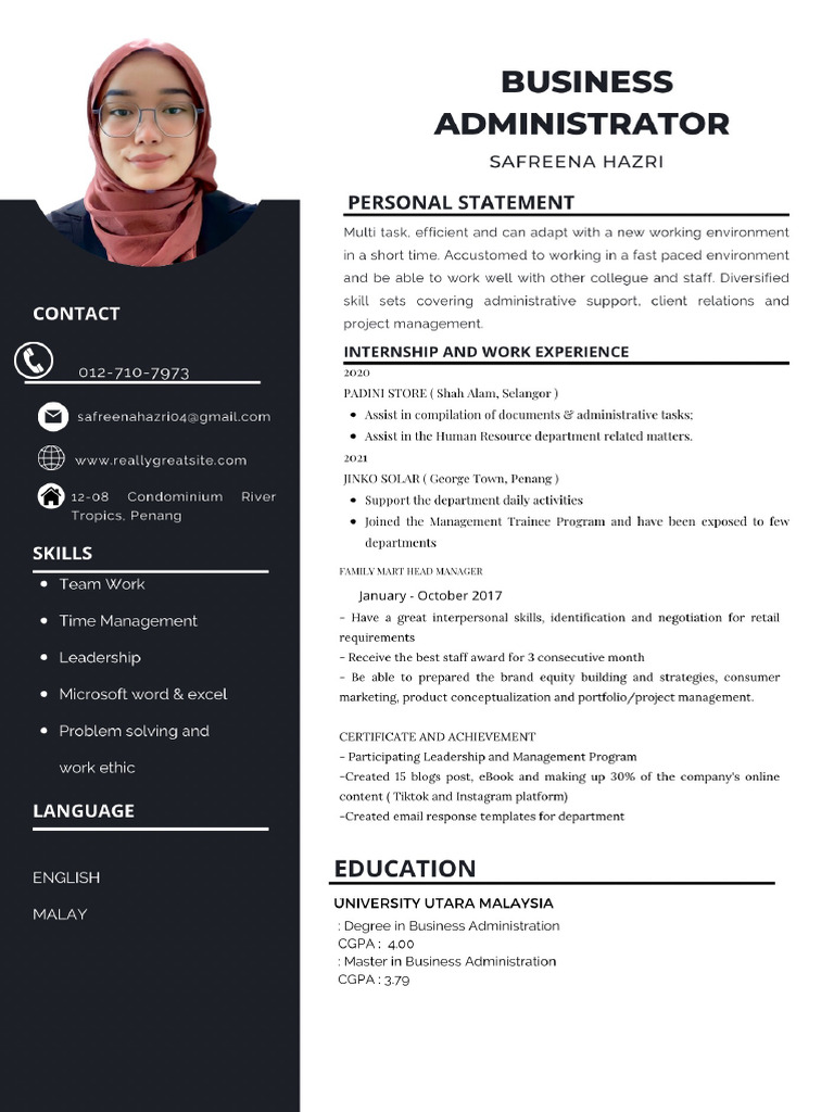 Pdf Resume Ict Pdf