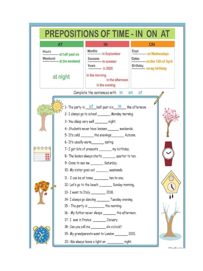 Practice At-In-On | PDF