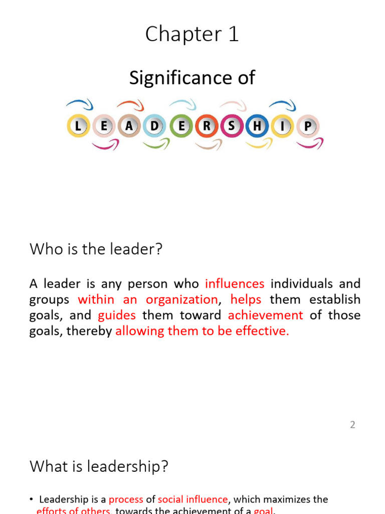 Understanding Leadership and Followership | PDF | Leadership ...