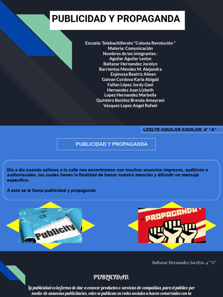 Publicidad y Propaganda | PDF | Publicidad | Propaganda