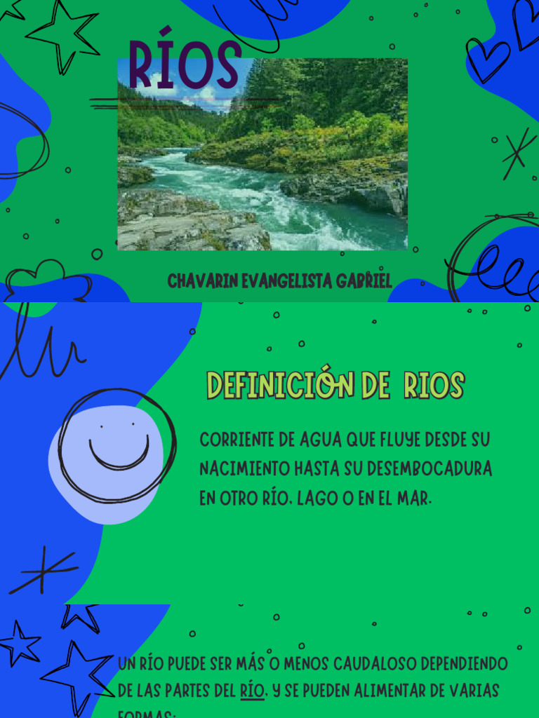 Definición y Tipos de Ríos | PDF | Río | Agua
