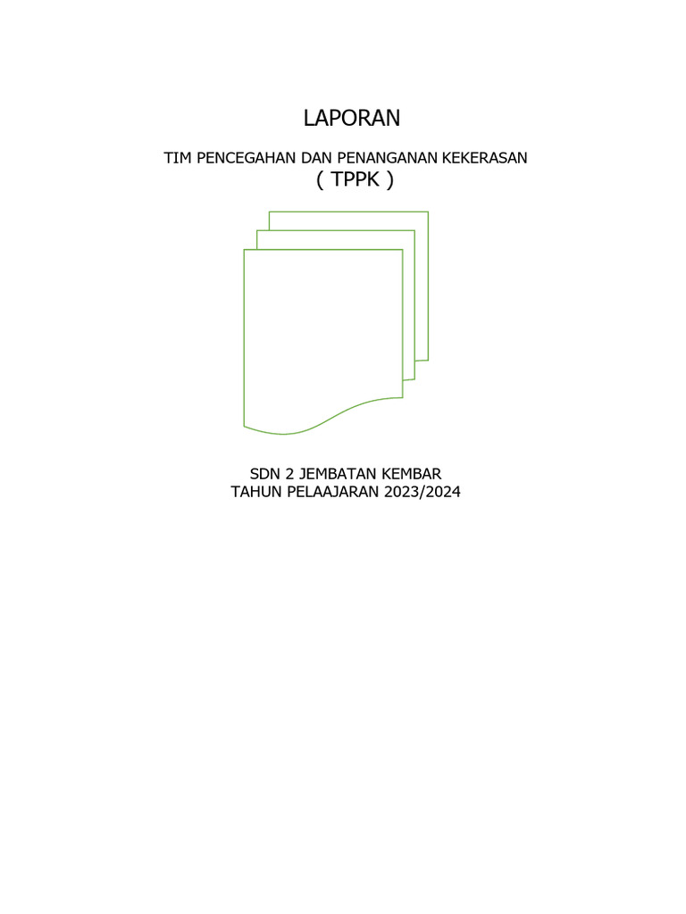 Laporan Dan SK TPPK TP 2023-2024 | PDF | Kesehatan Holistik