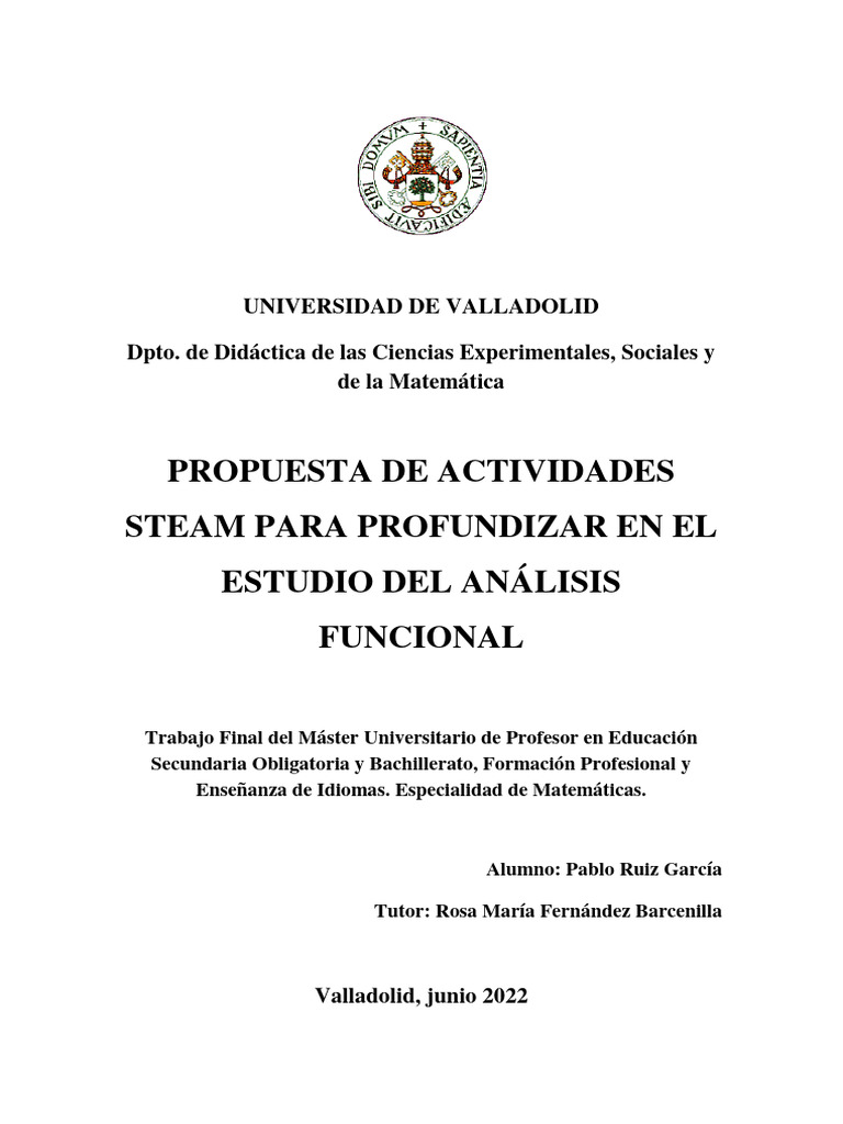 Proyectos Steam 2 | PDF | Aprendizaje | Maestros