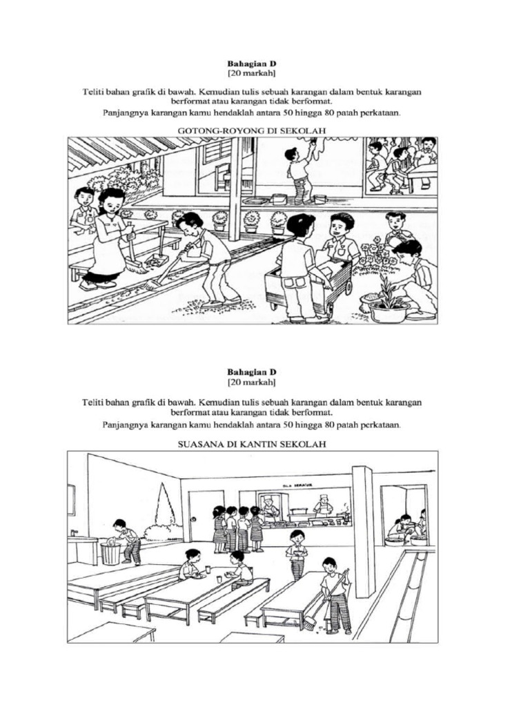 BM Uasa Bahagian D THN 6 | PDF